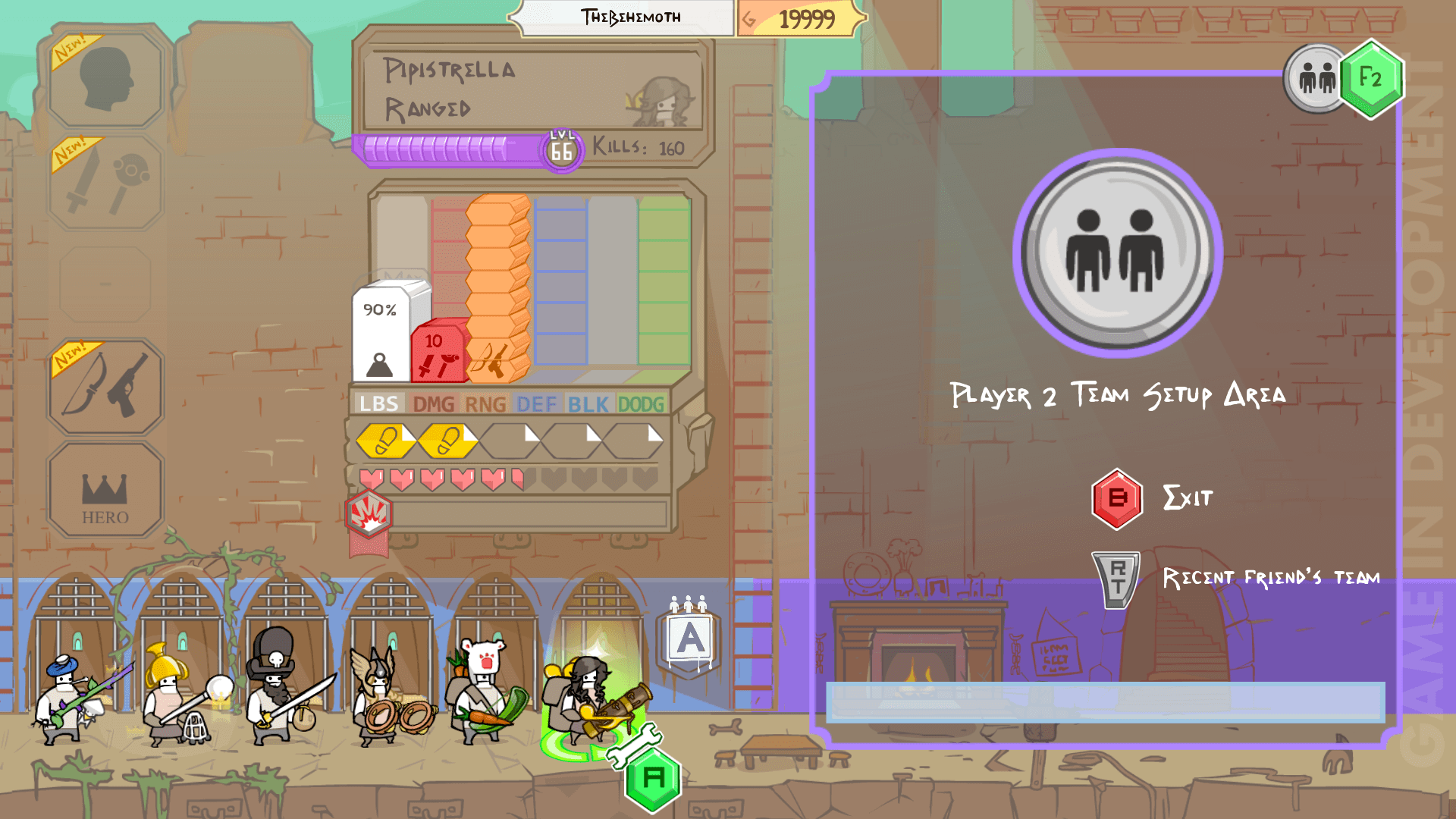 Humans and Weapon Classes in Pit People – The Behemoth Blog