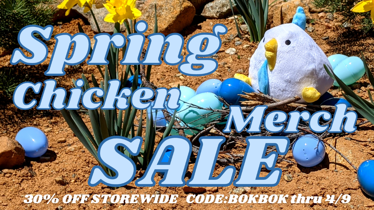 Hop to the Spring Chicken Merch Sale! – The Behemoth Blog