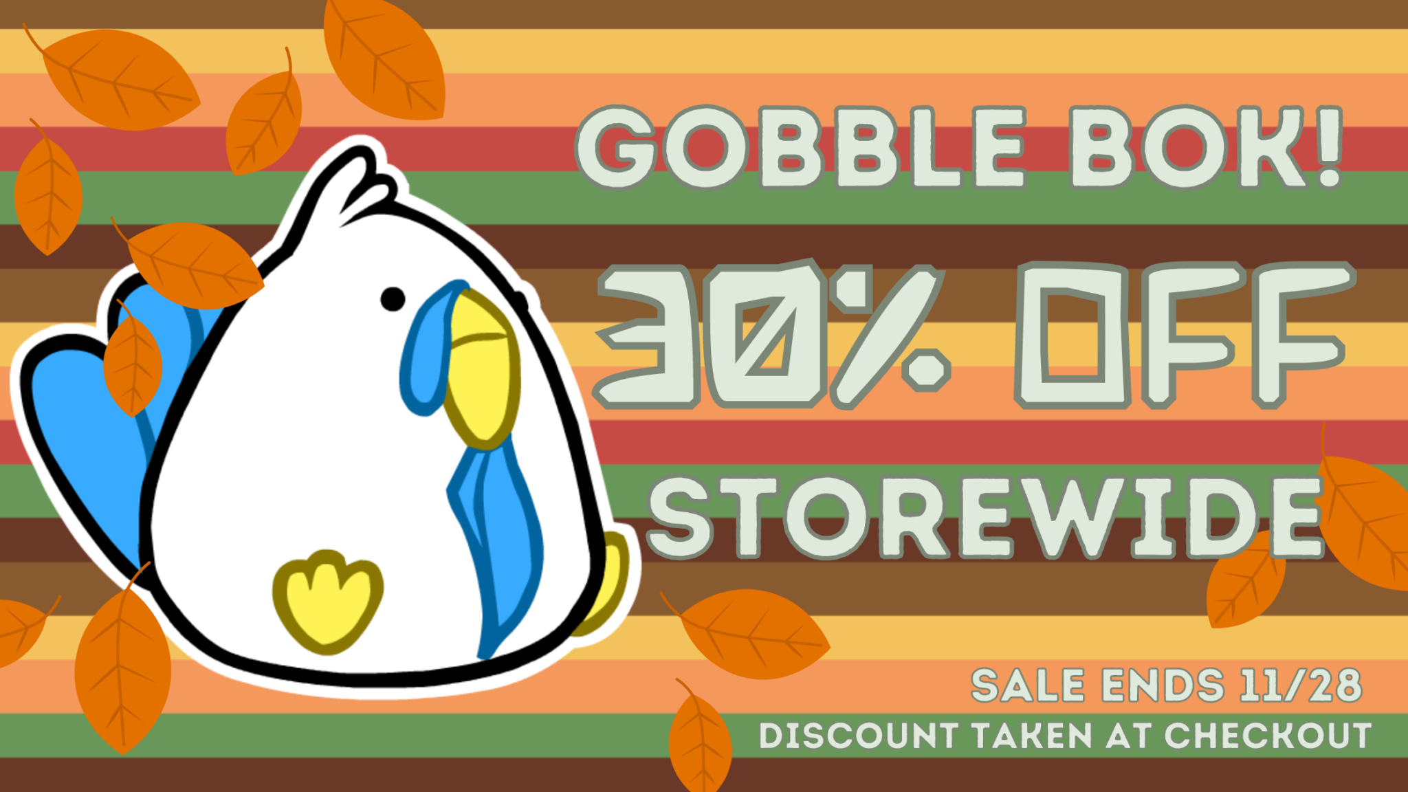 Gobble Gobble! Autumn Sales Are Here! – The Behemoth Blog